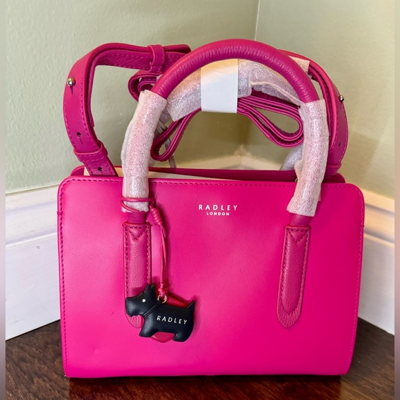 RADLEY LONDON | Bags | Radley London Liverpool Street Pink Handbag ...